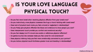 Physical Touch Love Language