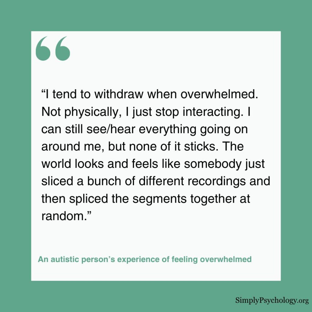 Autism Overstimulation And Sensory Overload